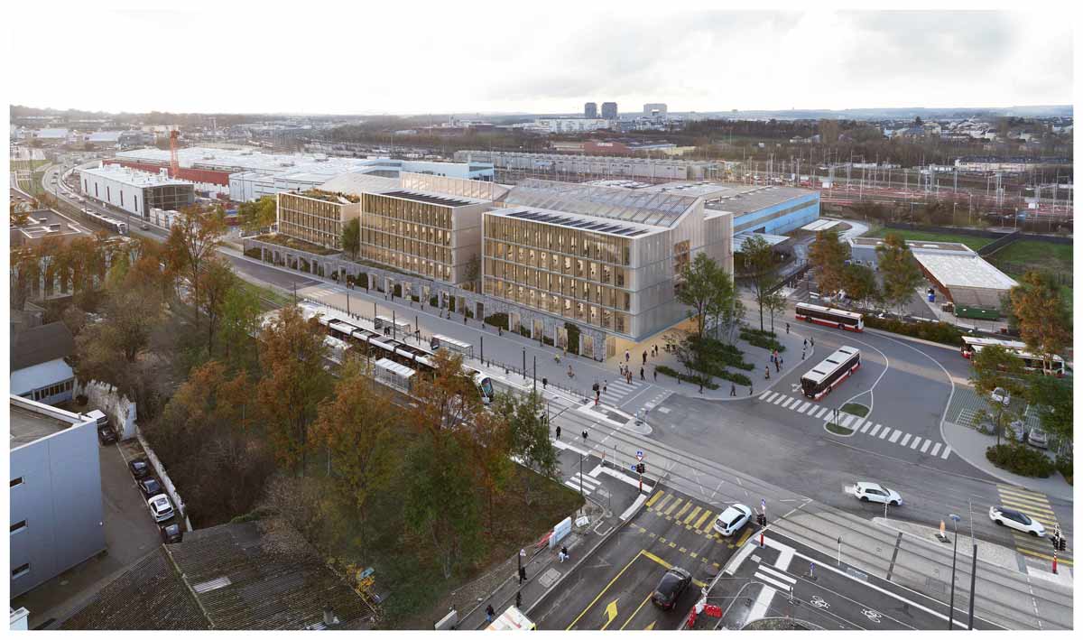 Nouveau bâtiment administratif pour CFL – BALLINIPITT architectes ...